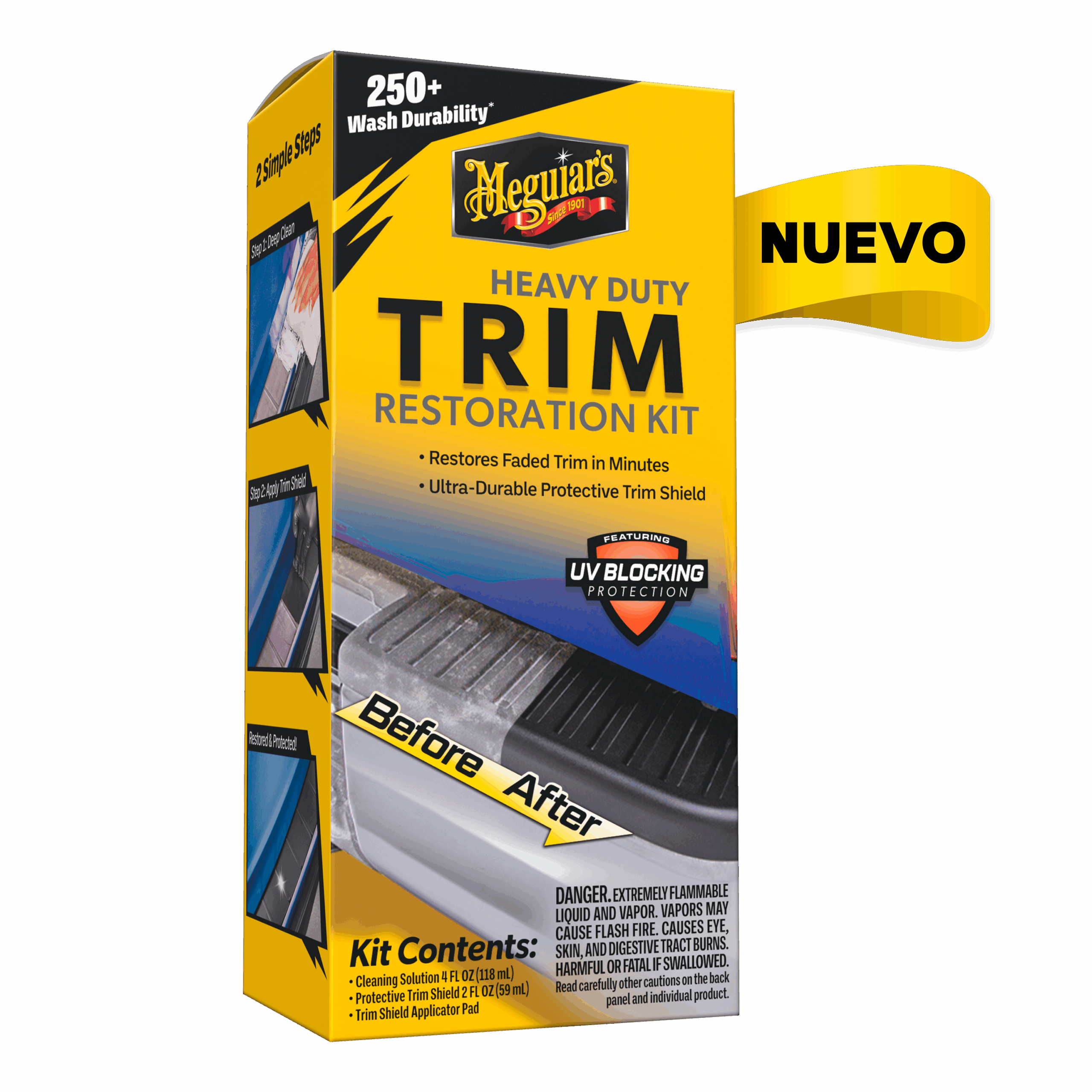 Heavy Duty Trim Restoration Kit - Meguiars